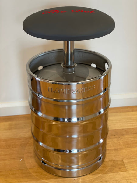 Bar Stools – Flaming Kegs