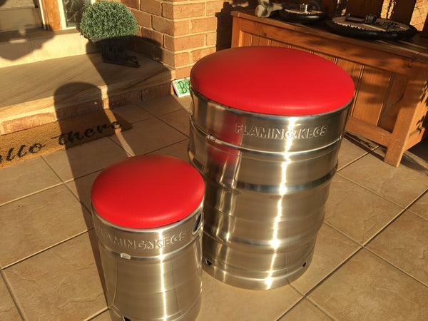 Stools – Flaming Kegs